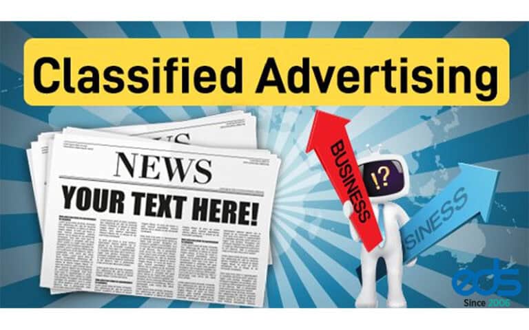 Classified Newspaper Advertising in Dubai UAE, Classified Ads Agency