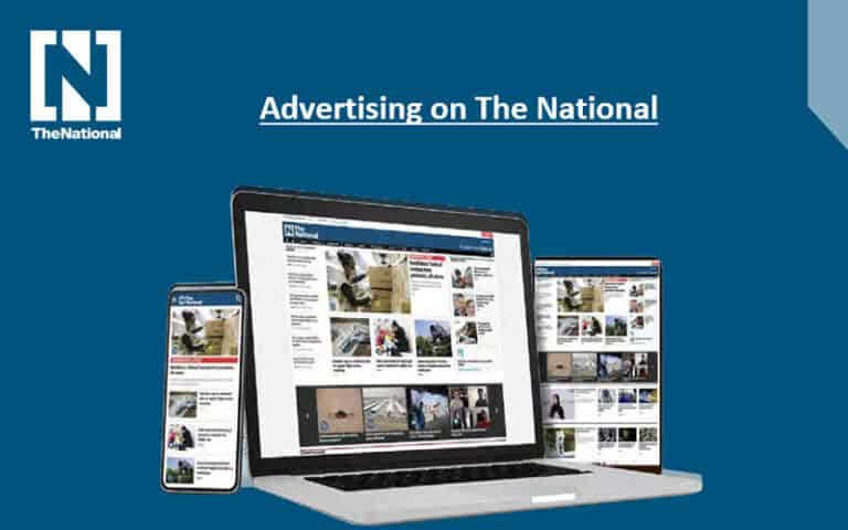 Advertising opportunities in The National News